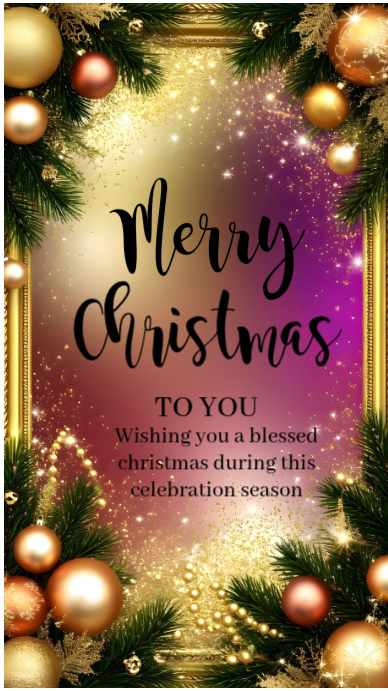 Christmas Instagram Story Template | PosterMyWall