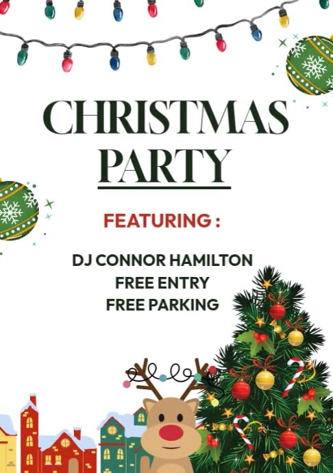 Christmas invitation Template | PosterMyWall