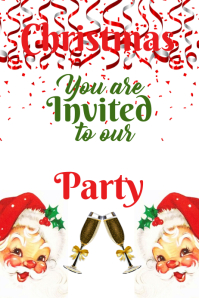 Christmas carol invite Template | PosterMyWall