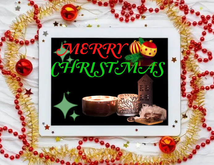 Christmas ipad-frame design template | PosterMyWall