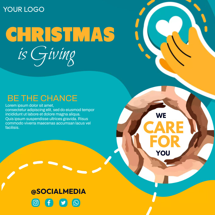 Copy of Christmas is Giving | PosterMyWall
