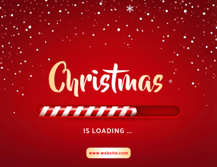 Christmas Is Loading Template Flyer (us Letter) | PosterMyWall