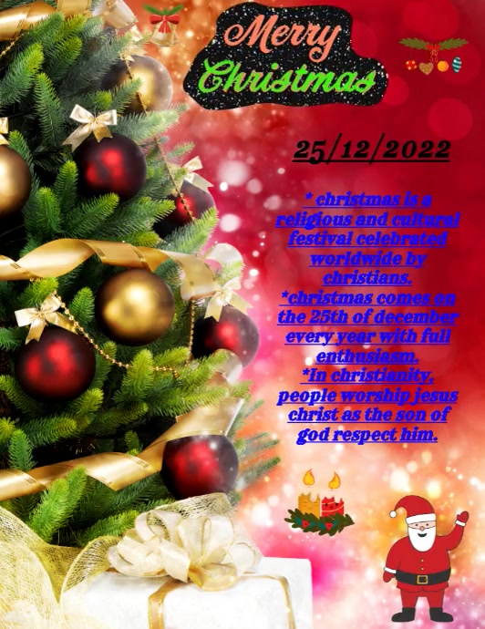 christmas jesus Template | PosterMyWall