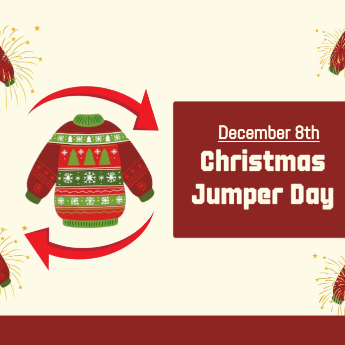 Copy of christmas jumper day | PosterMyWall