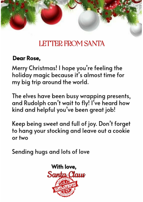 Christmas letter background Template | PosterMyWall