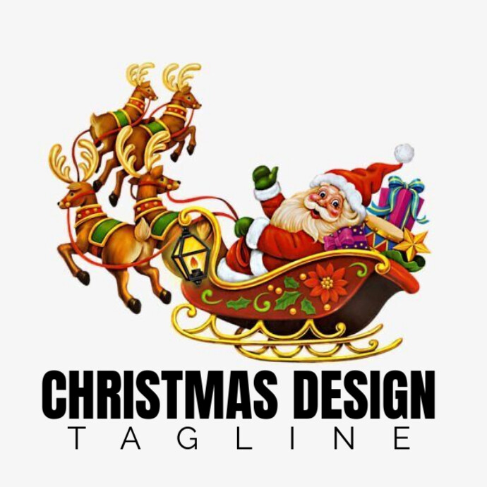 Christmas LOGO Template | PosterMyWall