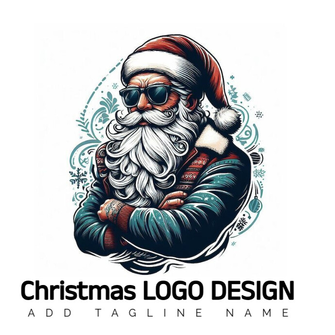 CHRISTMAS LOGO Template | PosterMyWall