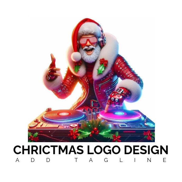Christmas LOGO Template | PosterMyWall