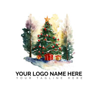 christmas Logo Template | PosterMyWall