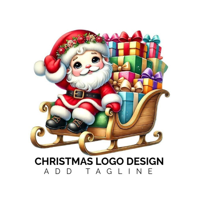 Christmas LOGO Template | PosterMyWall