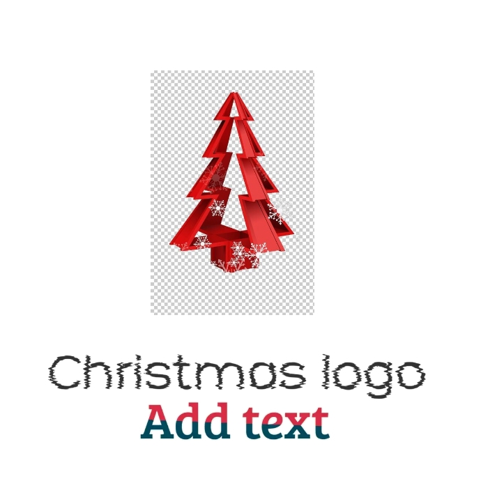 Christmas logo design template. | PosterMyWall