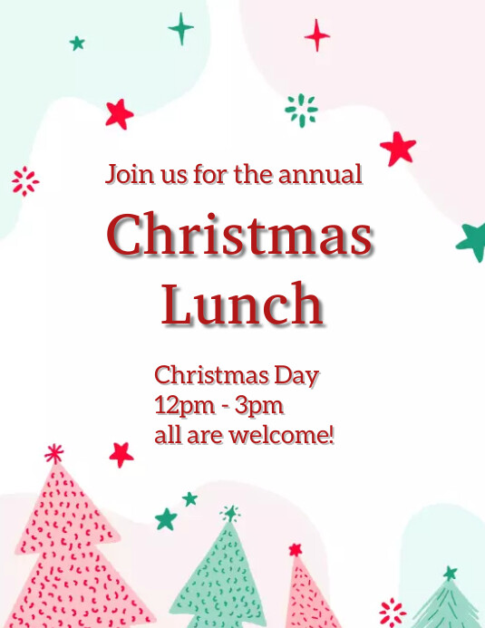 Christmas lunch Template | PosterMyWall