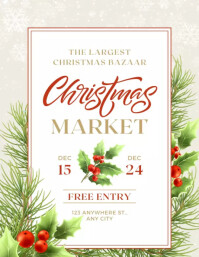 Christmas market Template | PosterMyWall