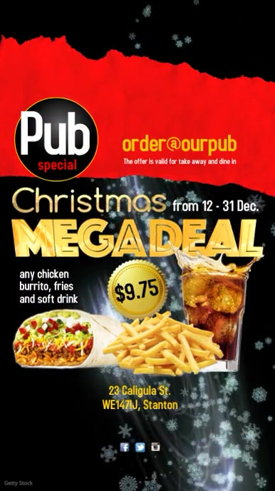 Christmas Mega Deal Template | PosterMyWall