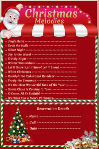 Christmas List Template | PosterMyWall