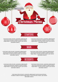Christmas Menu Ads Template | PosterMyWall