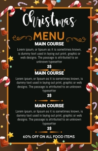 New Year Menu Template | PosterMyWall