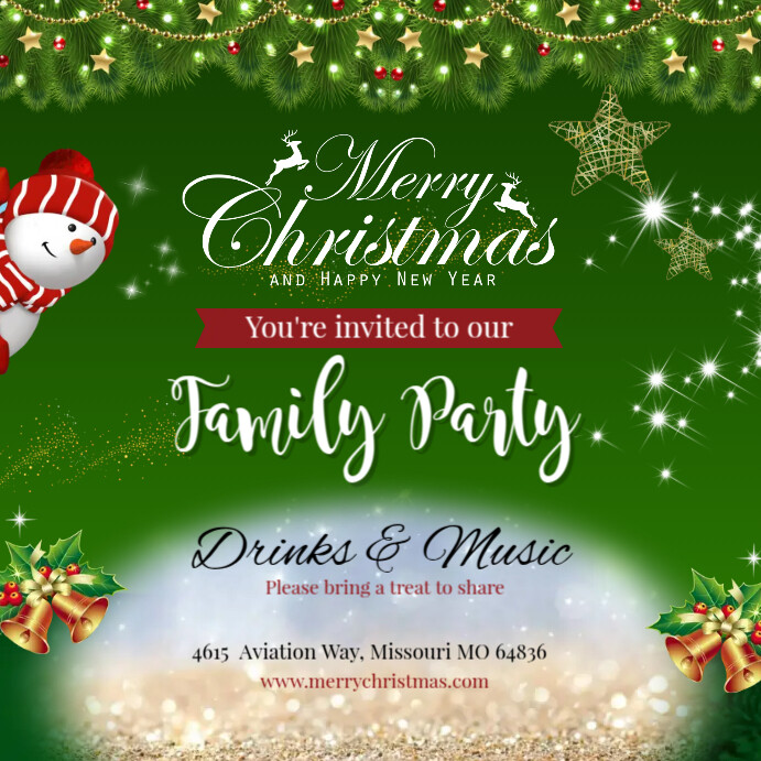 Christmas Message Template | PosterMyWall