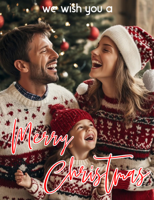 Christmas message poster Template | PosterMyWall