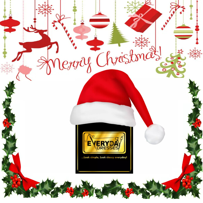 Modèle Christmas message template | PosterMyWall