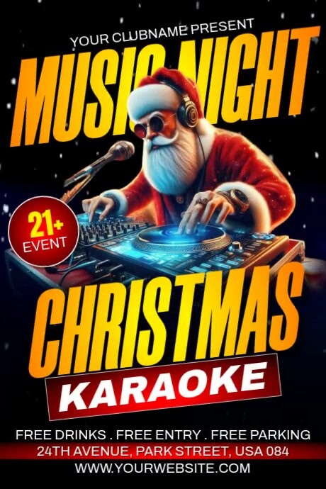 Copy of Christmas Music Night | PosterMyWall