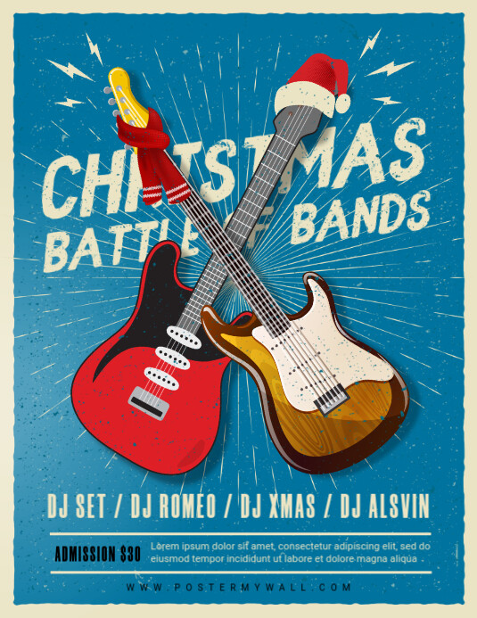 Christmas Music Night Template | PosterMyWall