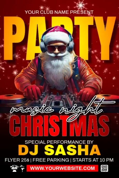 Copy of Christmas Music Night Party | PosterMyWall