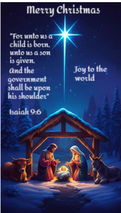 Copy of Christmas nativity scene | PosterMyWall