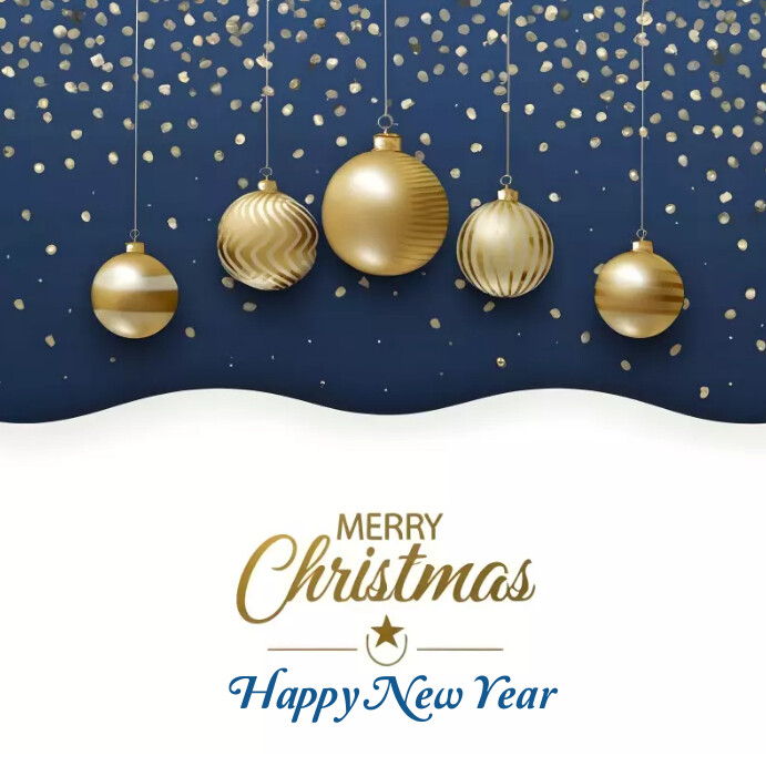 Christmas/New year cards Template | PosterMyWall