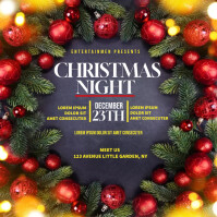 Christmas All Night Event Template | PosterMyWall