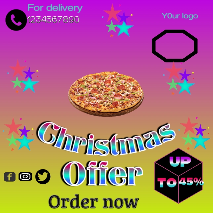 Christmas offer Template | PosterMyWall