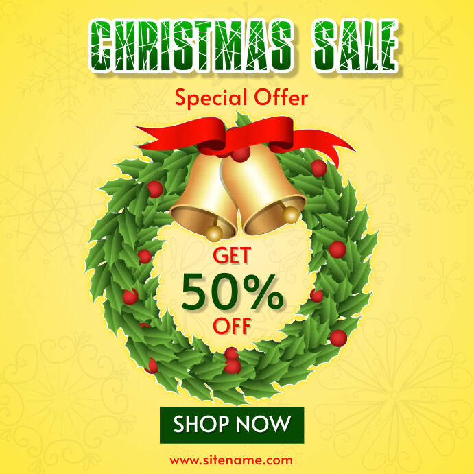 Christmas Offer Template | PosterMyWall