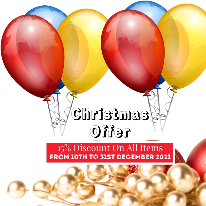 Christmas Offer Poster Template | PosterMyWall