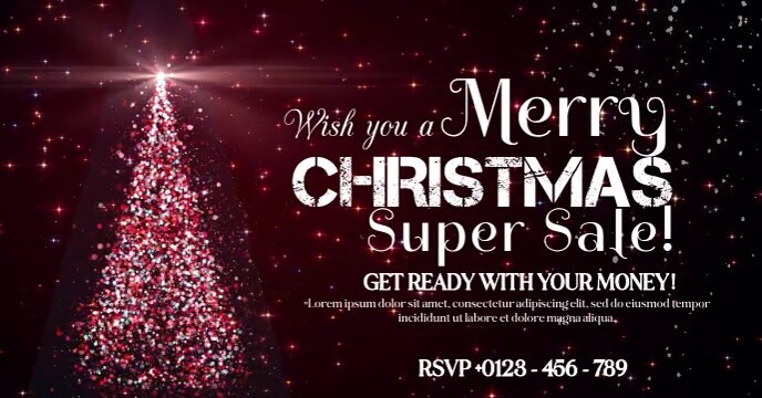 Christmas On Sale! Template | PosterMyWall