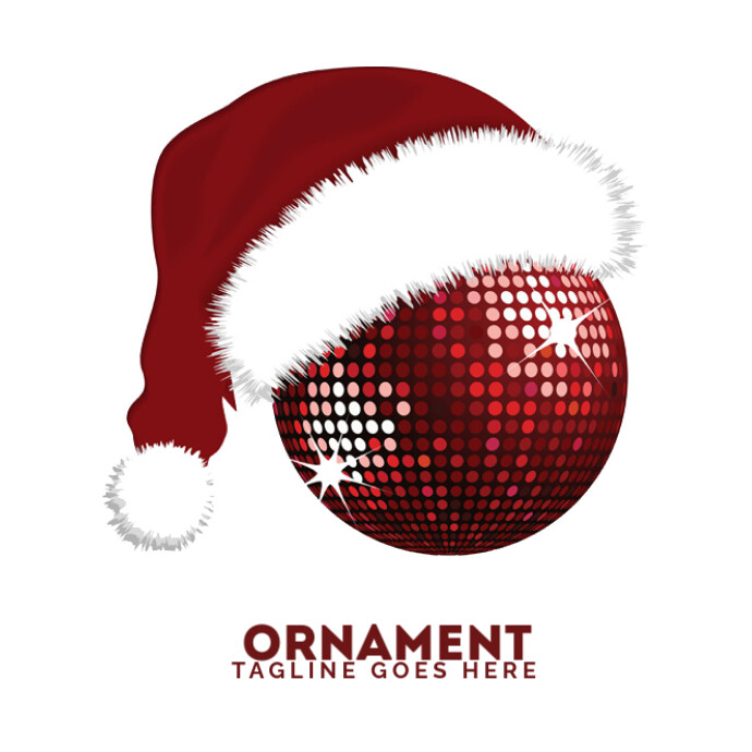 Christmas Ornament Logo Template | PosterMyWall