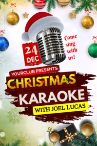 christmas carol party Template | PosterMyWall