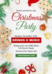 Christmas Party Ads Template | PosterMyWall