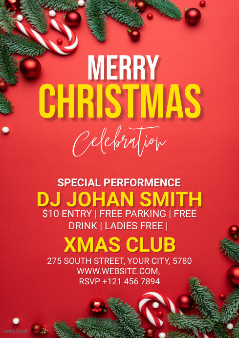 Christmas Party Template | PosterMyWall