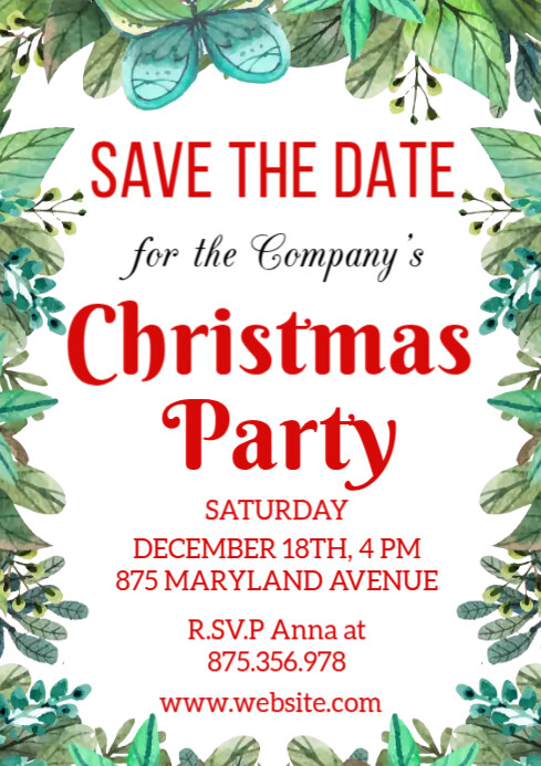 Christmas Party Template | PosterMyWall