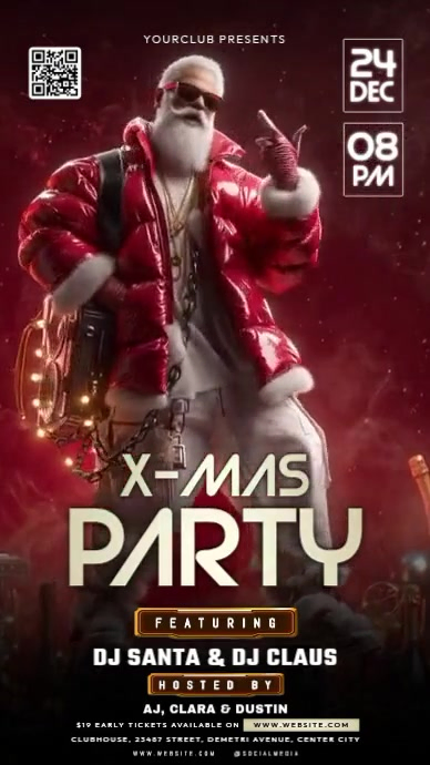 Christmas Party Template | PosterMyWall