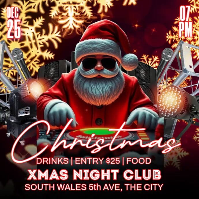 christmas Party Template | PosterMyWall