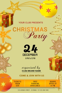 96,730+ christmas party promo Customizable Design Templates | PosterMyWall