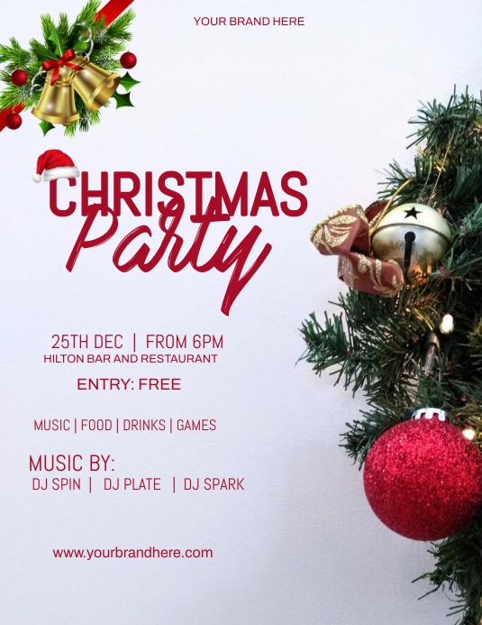 christmas party Template | PosterMyWall