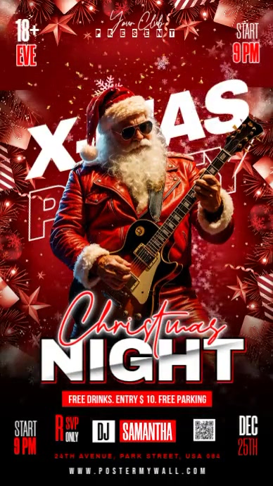 Plantilla de Christmas Party | PosterMyWall