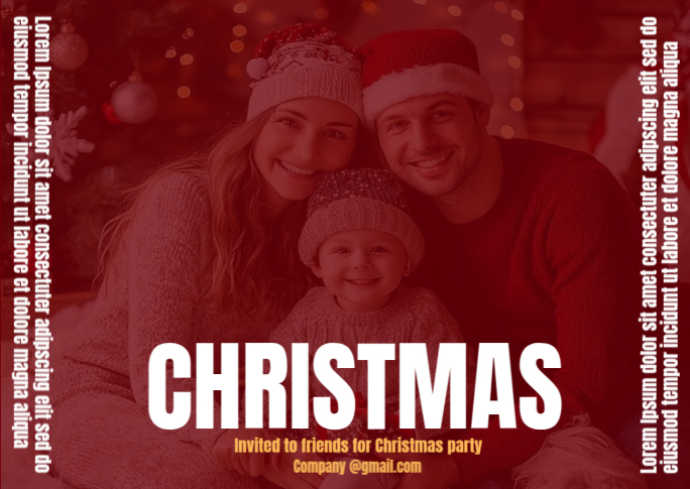 Christmas party Template | PosterMyWall