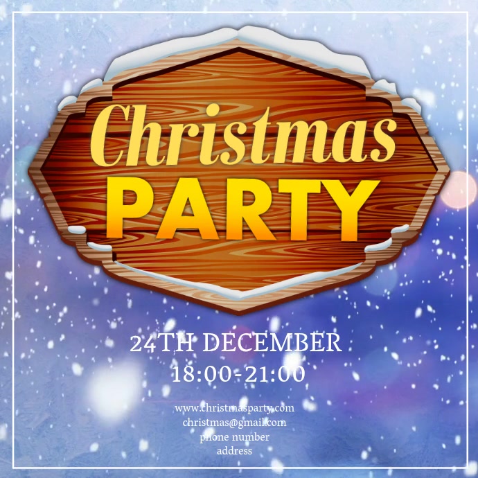 Christmas Party Template | PosterMyWall