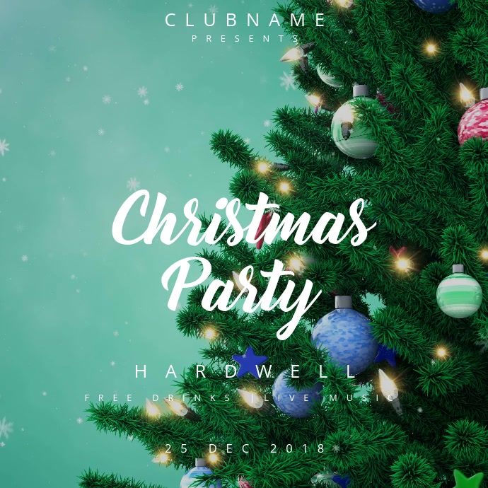 Christmas Party Template | PosterMyWall