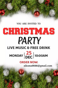 christmas party Template | PosterMyWall