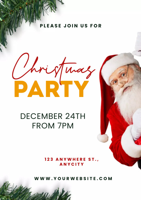 Christmas Party Template | PosterMyWall