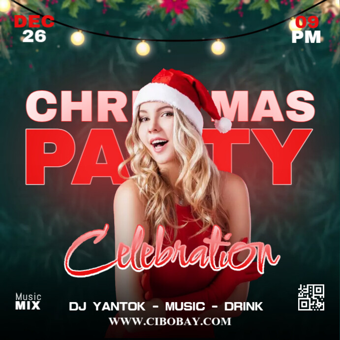 Christmas Party Template | PosterMyWall